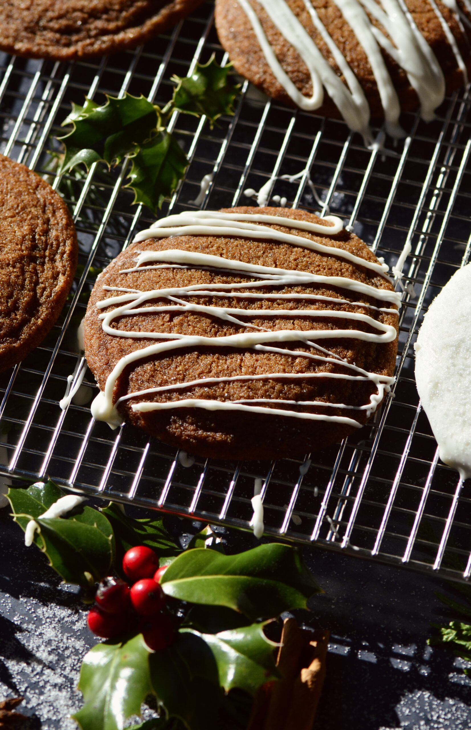 Chewy White Chocolate Gingerbread Cookies! – Corrigan Sisters